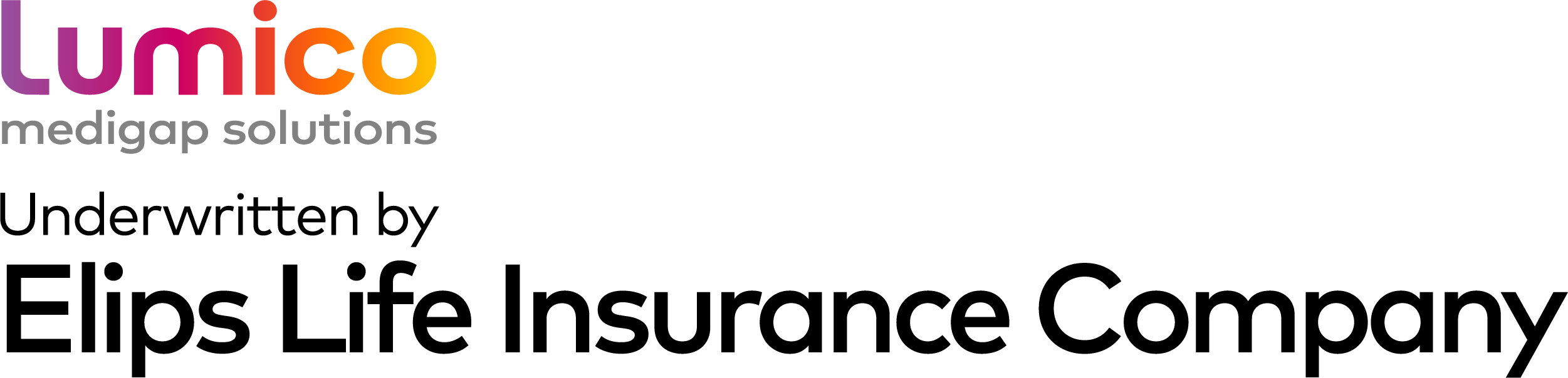 lumico medigap solutions Underwritten by Elips Life Insurance Company Logo