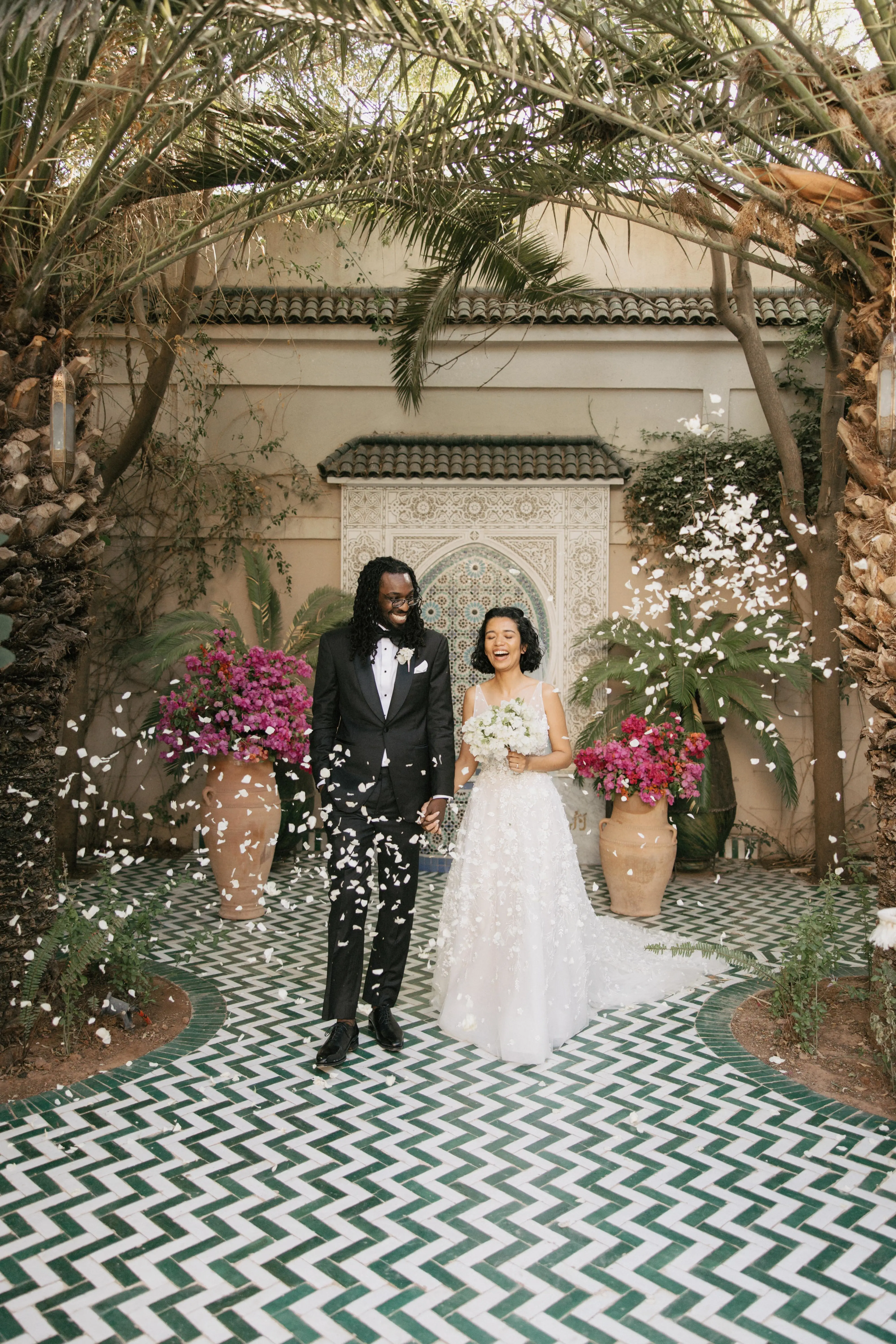 Romantic Intimate Elopement in Marrakech