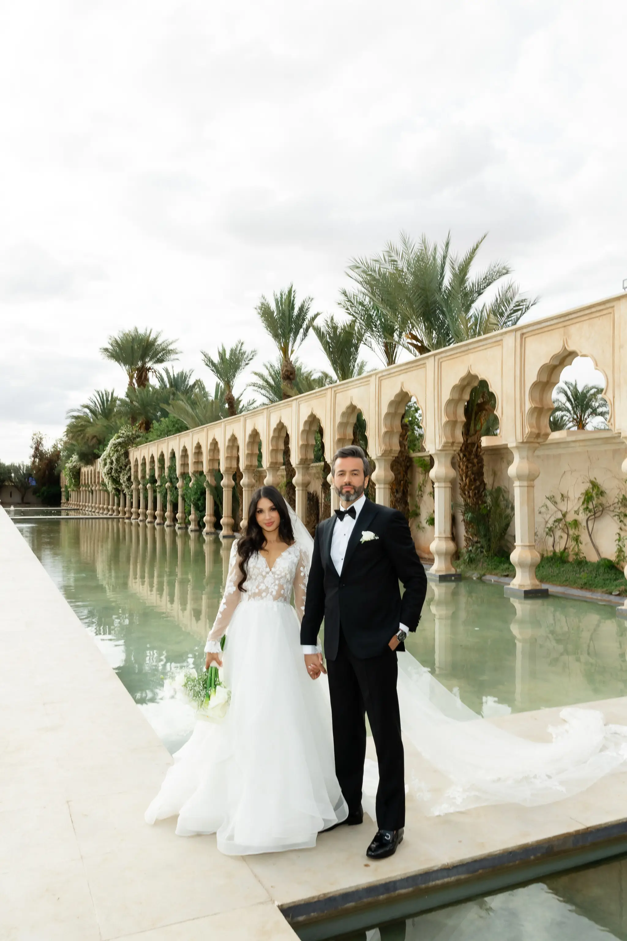 A Moroccan-American Luxury Wedding at Palais Namaskar, Marrakech