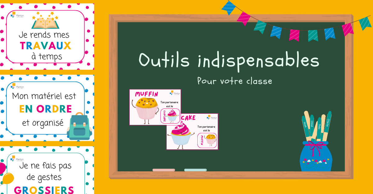 Outils et activités pour entamer une nouvelle année scolaire ! | Plantyn