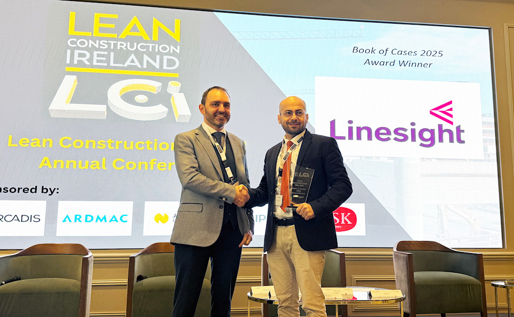 Linesight celebrates LCI Award for groundbreaking AI-Assisted BIMbot ...