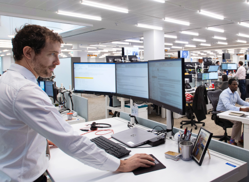 Goldman Sachs Trading Floor 200 West