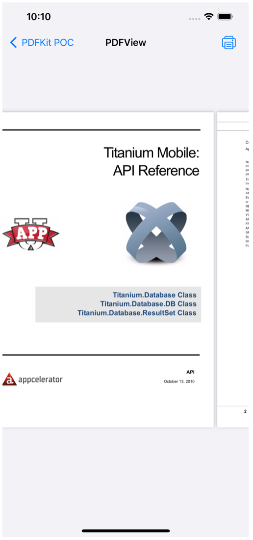 Managing PDFs in iOS using PDFKit