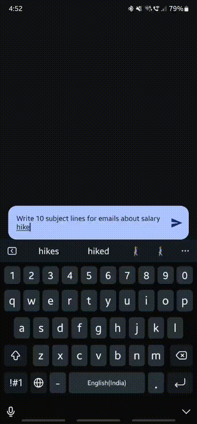 On Device LLM Processing In Android