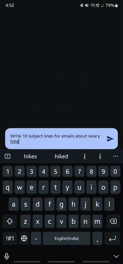 On Device LLM Processing In Android