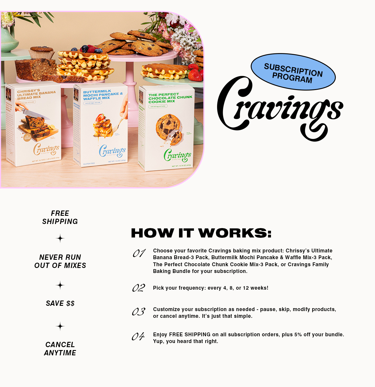 Cravings | Subscription FAQs