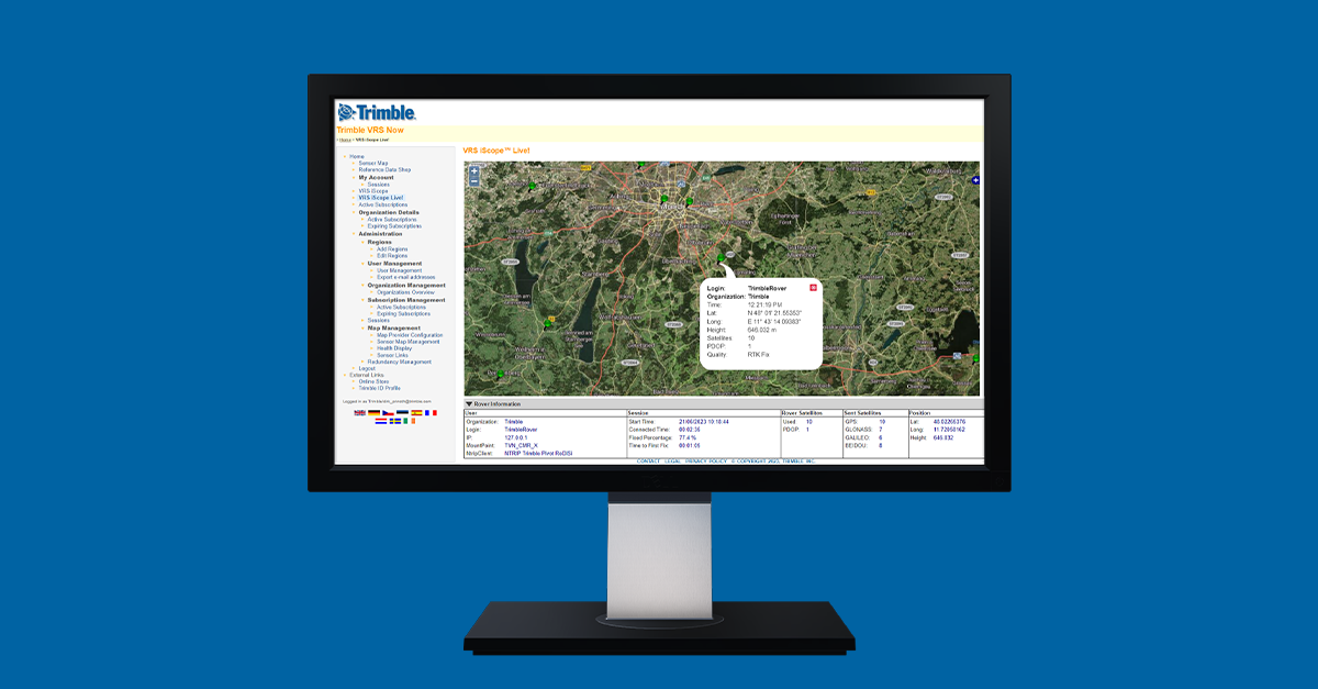 Trimble Network Managed Services (TNMS) | Trimble Geospatial
