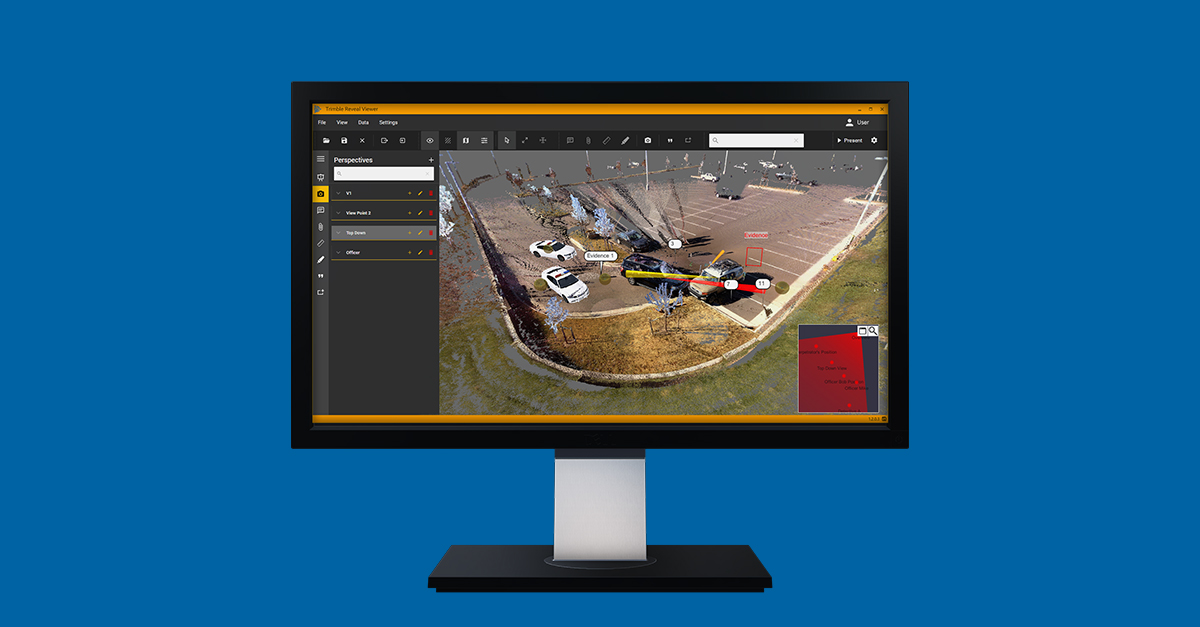 Trimble Forensics ShowCase | Office Software | Trimble Geospatial