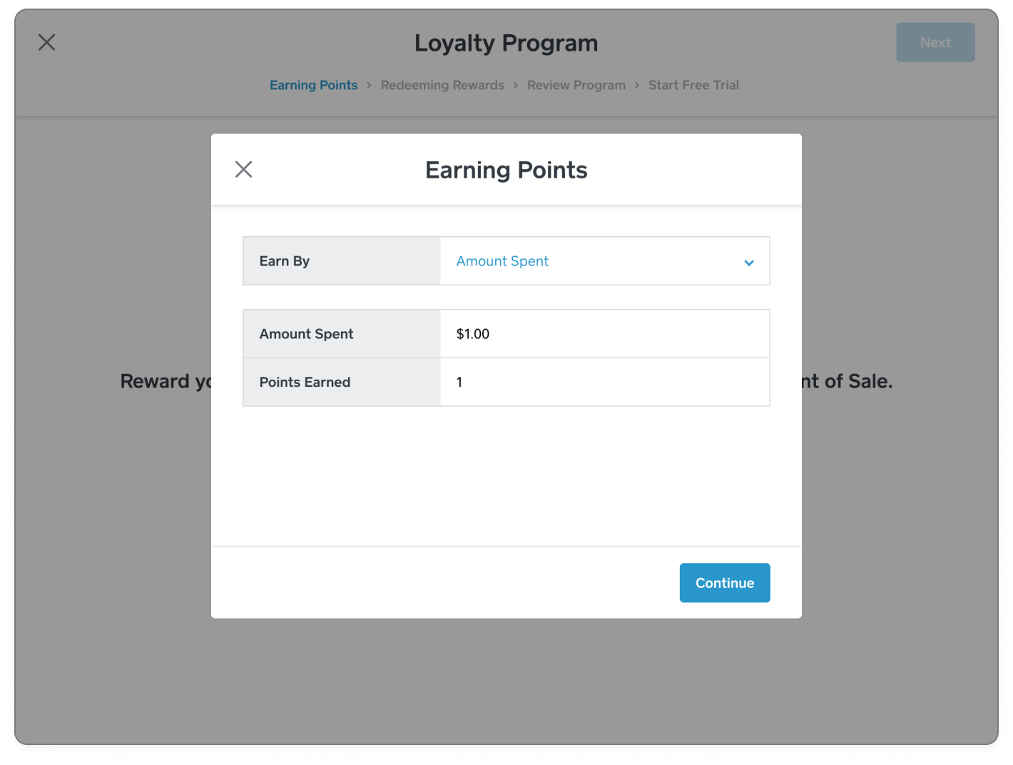 Step 1: Set up a Loyalty Program