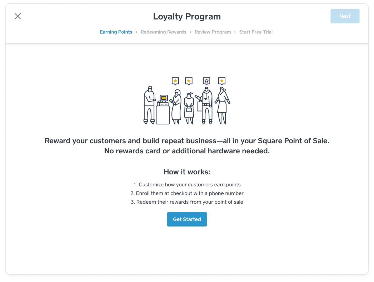 Step 1: Set up a Loyalty Program
