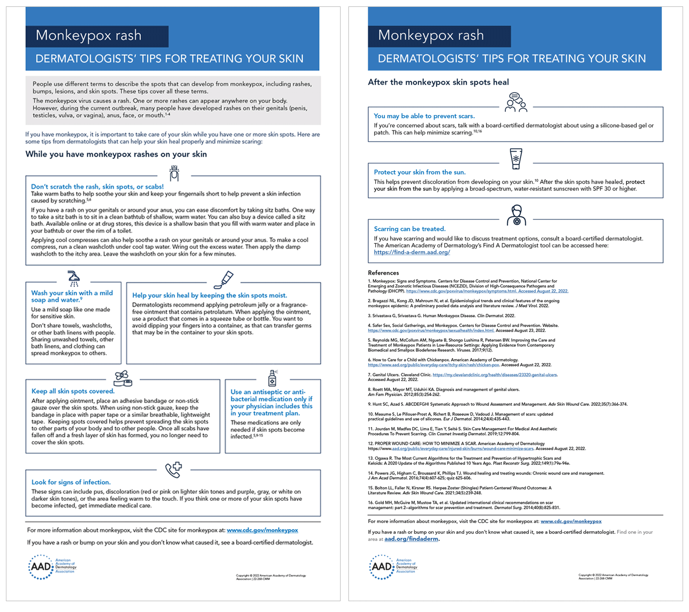 Monkeypox (mpox) rash: Dermatologists’ tips for treating your skin
