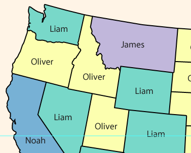 See The Most Popular Baby Names by State! | Nameberry