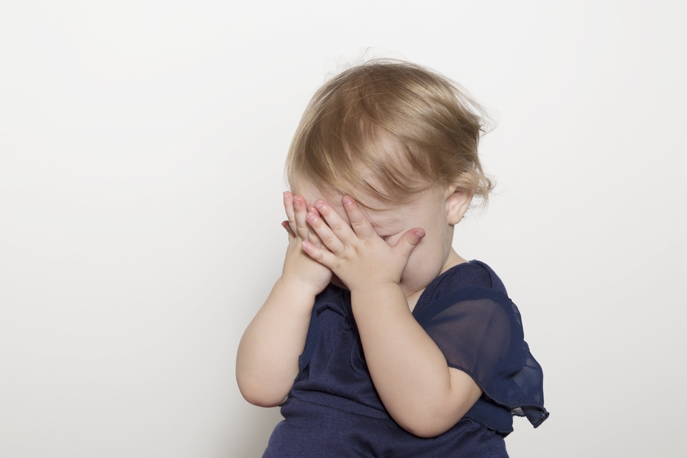 Embarrassed Baby Face