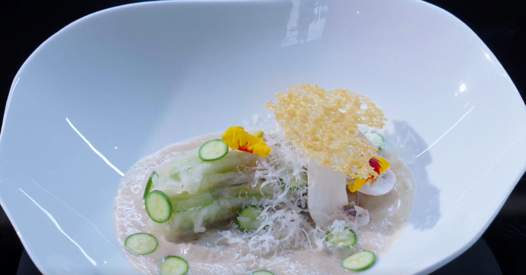 Velouté au parmesan