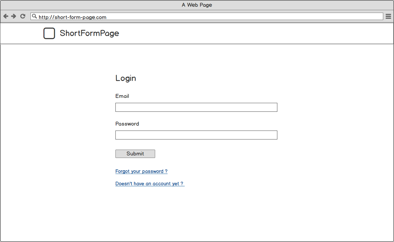 Modernize your short forms