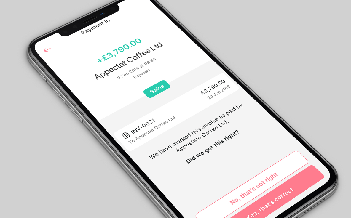 On the go invoicing for small business accounts | Mettle