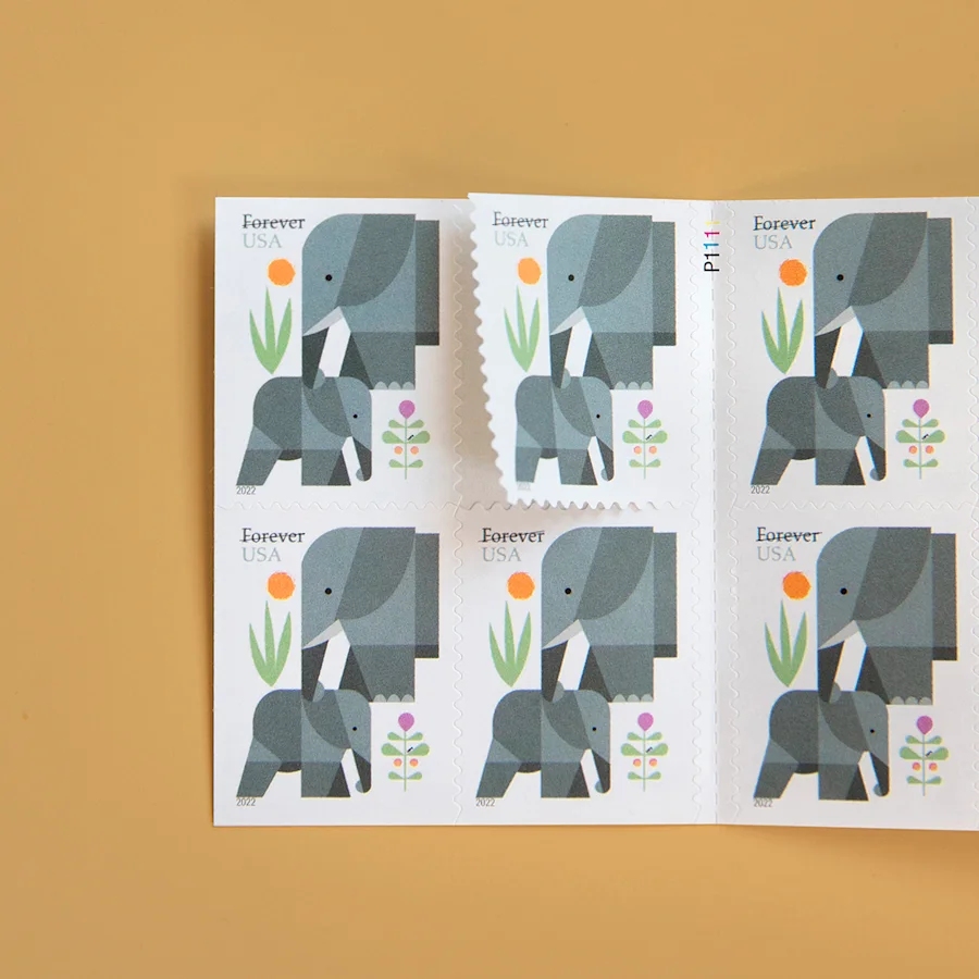 Elephants — Stamp Information