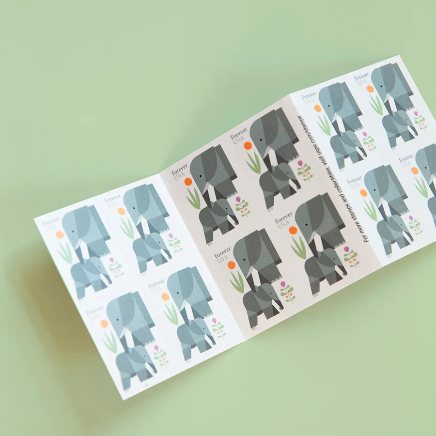 Elephants — Stamp Information