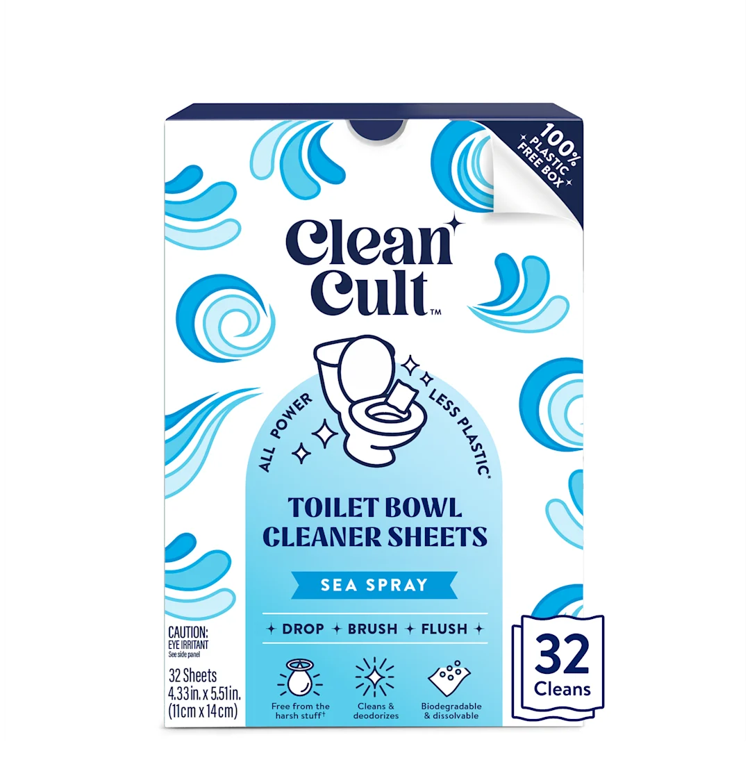 Toilet Bowl Sheets | Sea Spray | 32 Sheets | Cleancult