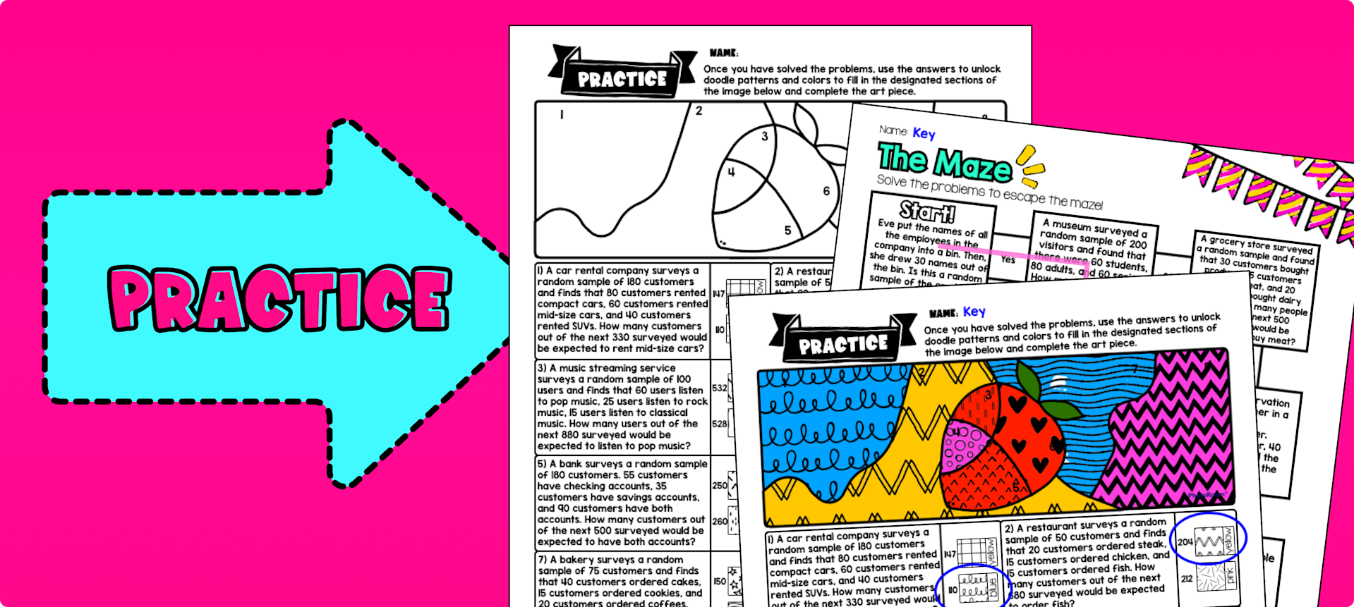 Random Sampling and Population Inferences Lesson Plan | Congruent Math