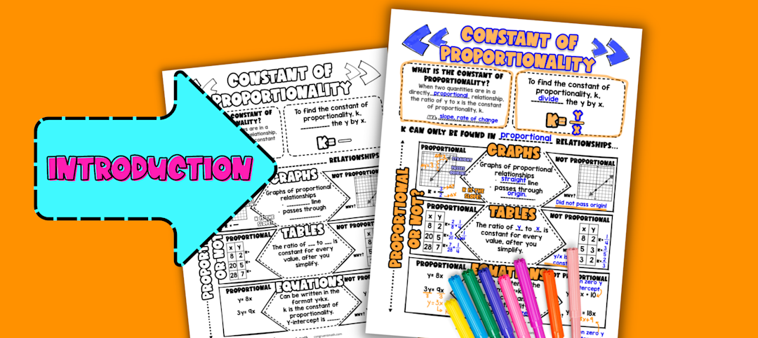 Constant of Proportionality Lesson Plan | Congruent Math