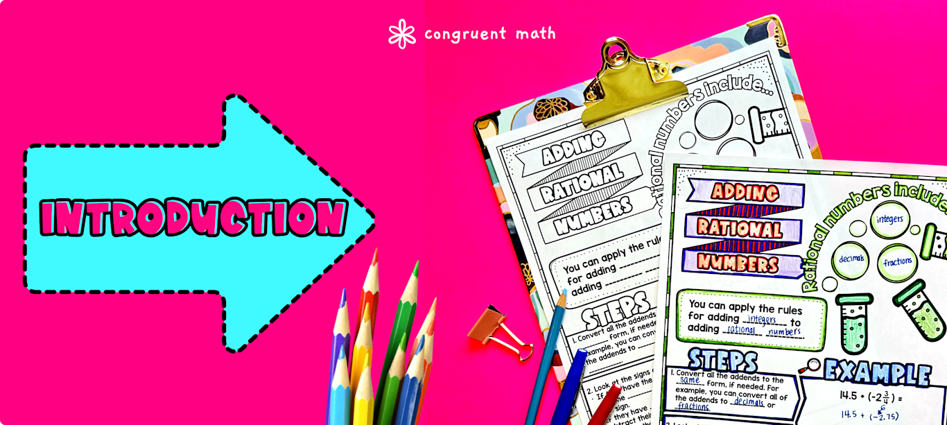 Adding Rational Numbers Lesson Plan | Congruent Math
