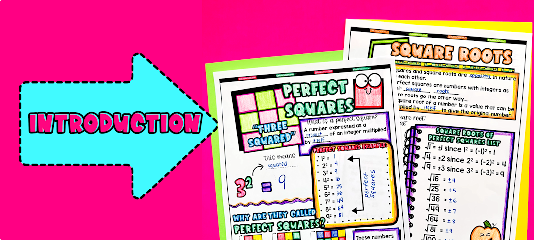 Perfect Squares and Square Roots Lesson Plan | Congruent Math