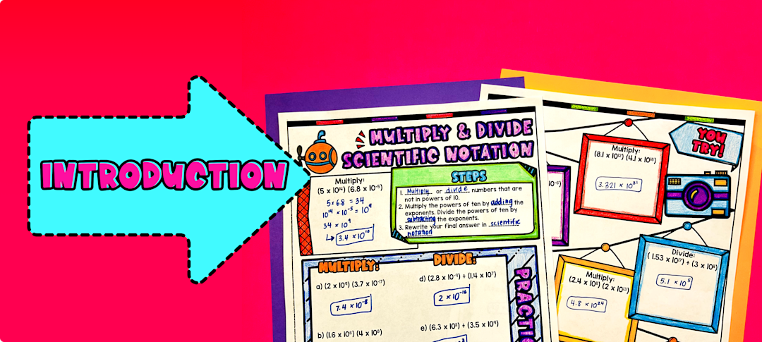 Multiplying and Dividing Scientific Notation Lesson Plan | Congruent Math