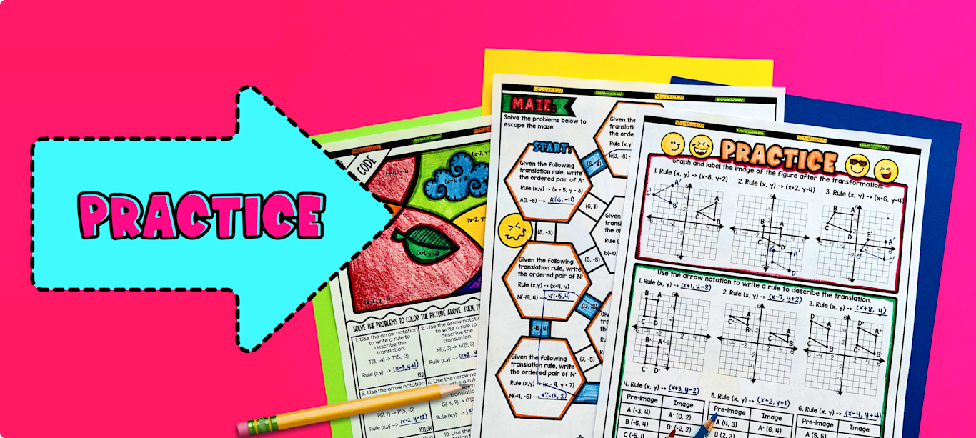 Rigid Transformations: Translations Lesson Plan | Congruent Math