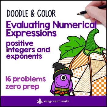 Doodle & Color by Number Resources | Congruent Math