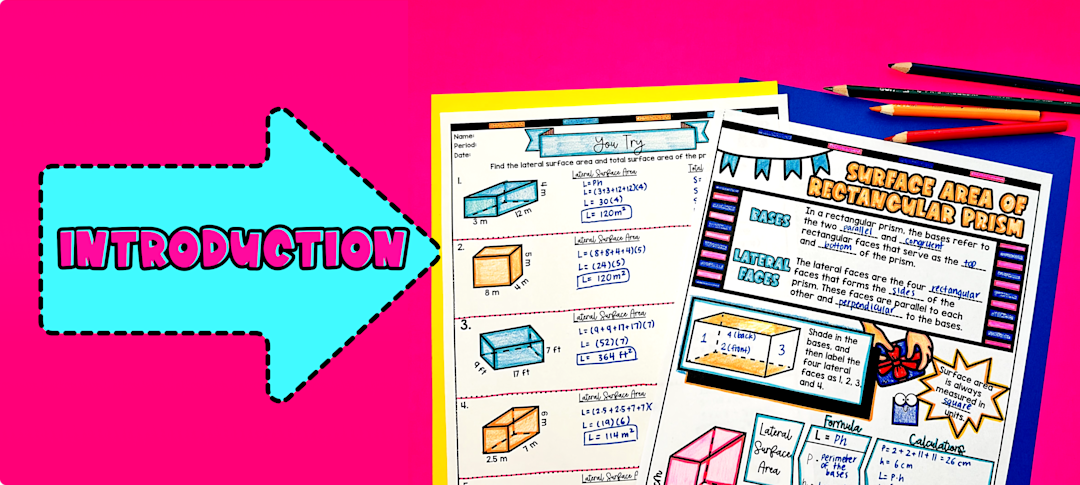 Lateral & Total Surface Area of Rectangular Prisms Lesson Plan ...