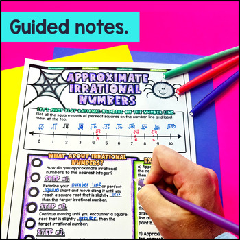 Irrational Numbers On Number Line