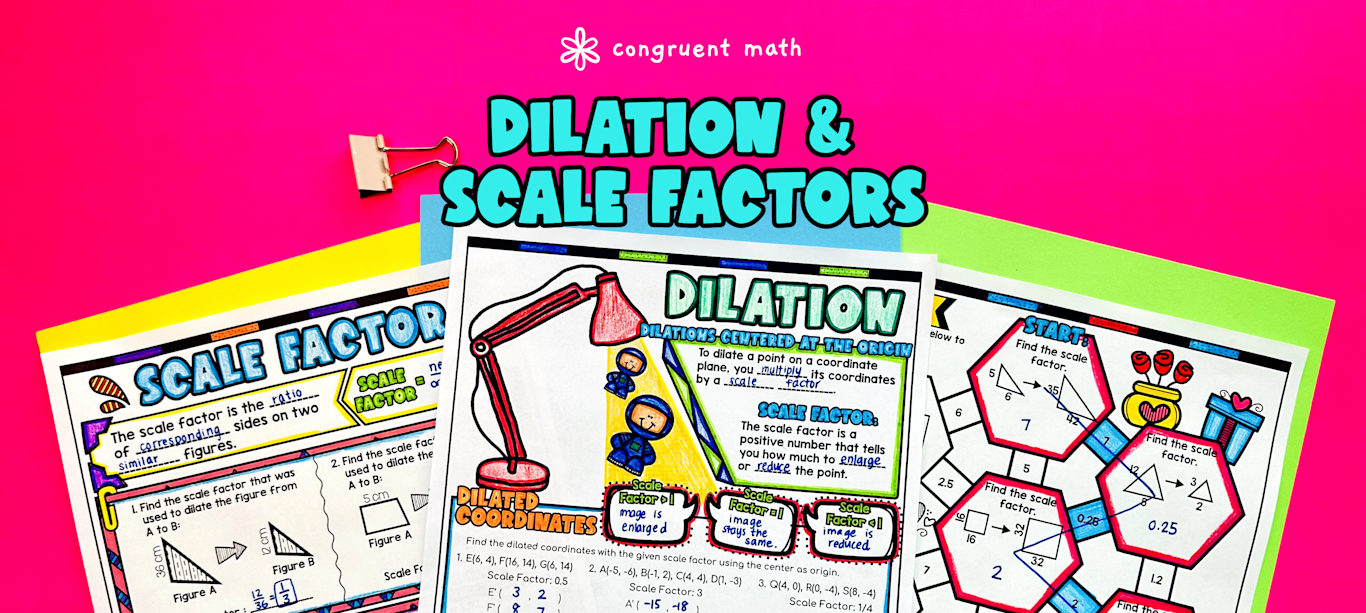 Dilations, Scale Factors, and Scale Drawings Lesson Plan | Congruent Math