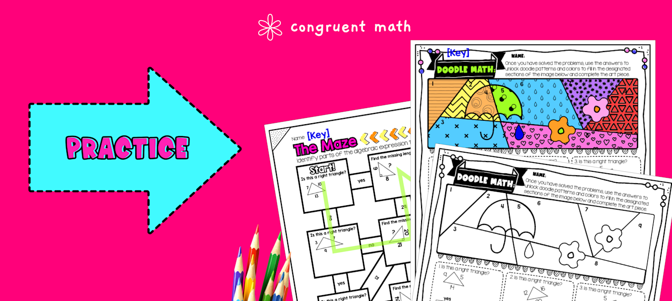 The Pythagorean Theorem Lesson Plan | Congruent Math