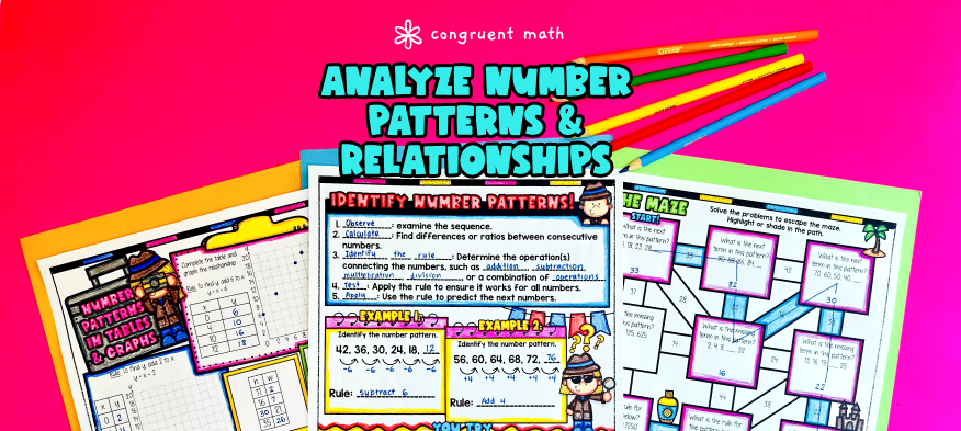 Number Patterns & Graphing Relationships Lesson Plan | Congruent Math
