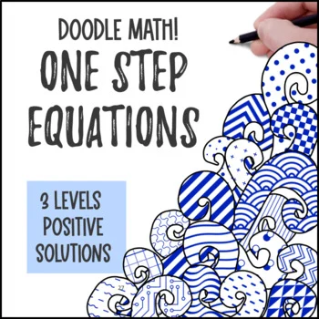 Two Step Equations | Doodle Math: Twist on Color by Number | Earth Day ...