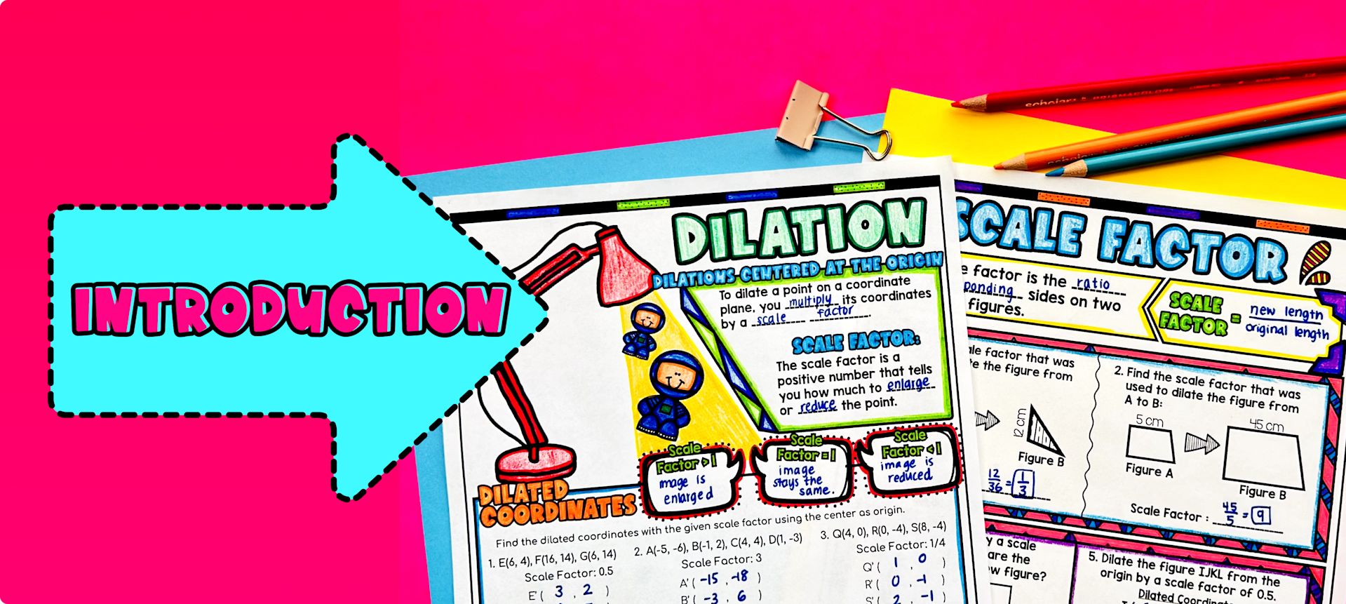 Dilations, Scale Factors, and Scale Drawings Lesson Plan | Congruent Math