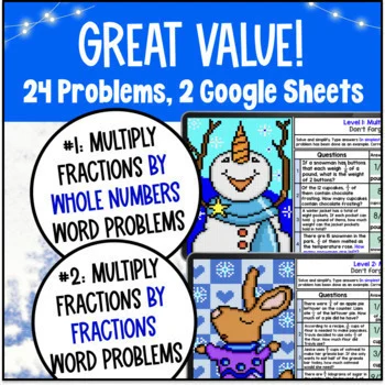 [Free] Multiplying Fractions by Whole Numbers and Fractions Pixel Art ...