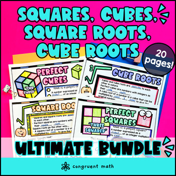 Perfect Squares And Cubes Chart