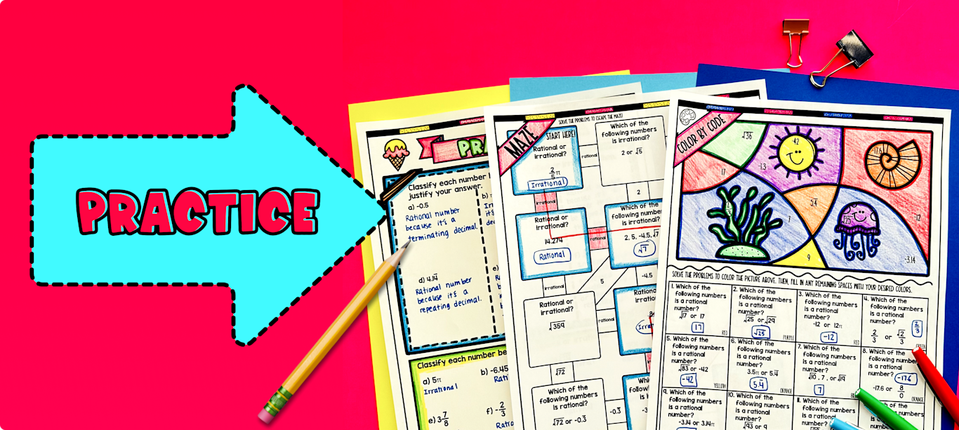 Classifying Rational and Irrational Numbers Lesson Plan | Congruent Math