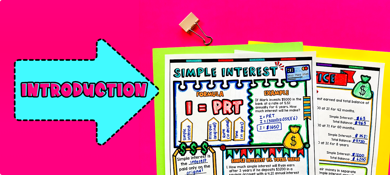 Simple Interest Lesson Plan | Congruent Math