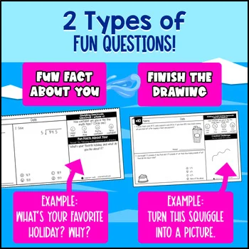 Decimal Place Value Decimal Operations 5th 6th Grade Math Warm Ups Bell ...