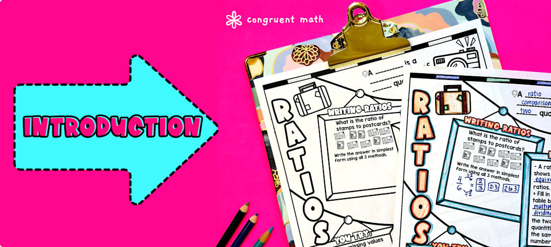 Ratio, Rates, & Unit Rates Lesson Plan | Congruent Math