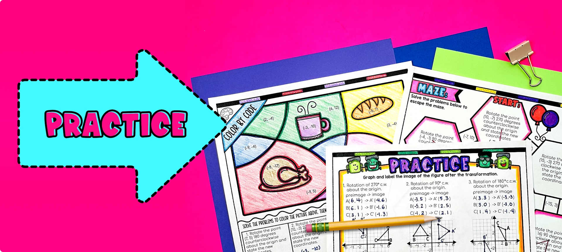 Rigid Transformations: Rotations Lesson Plan | Congruent Math