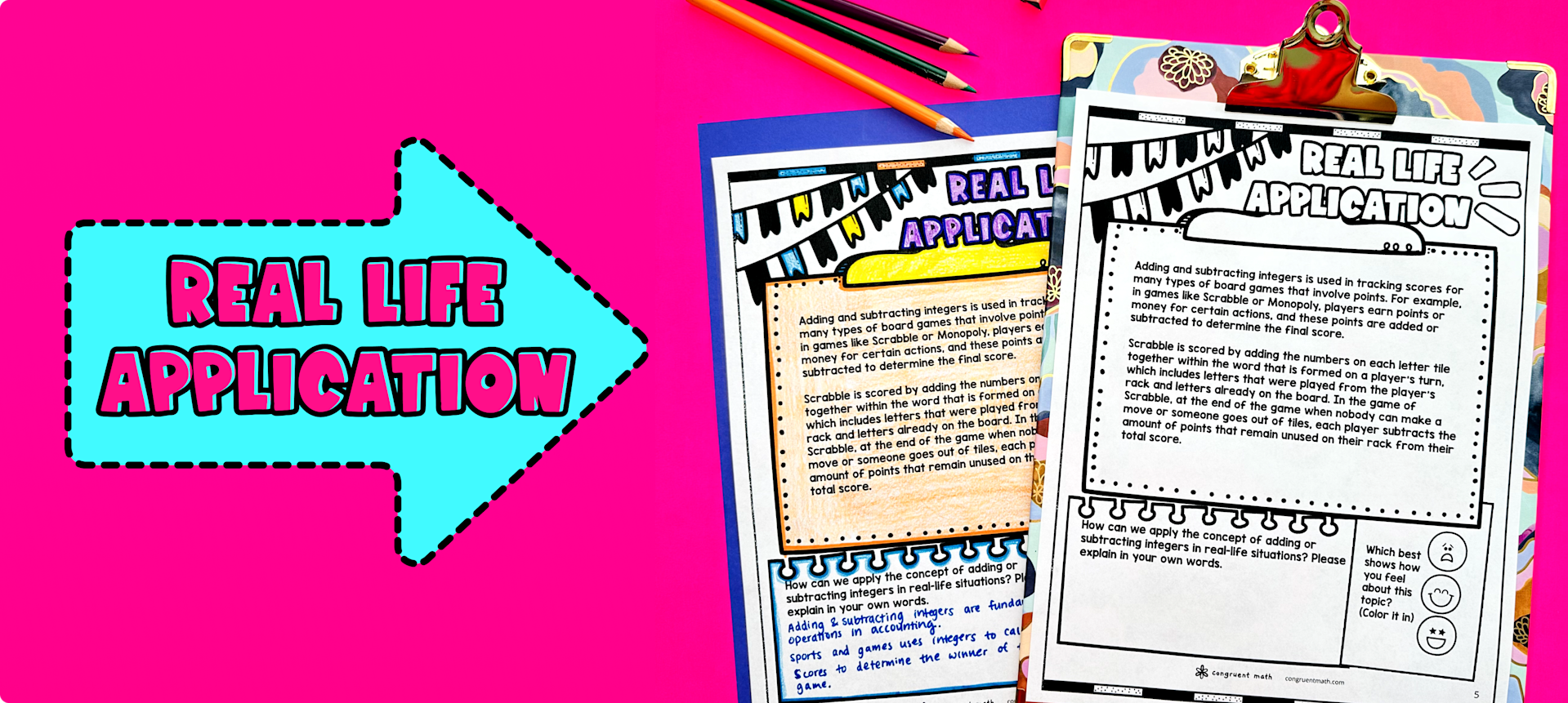 Adding and Subtracting Integers Lesson Plan | Congruent Math