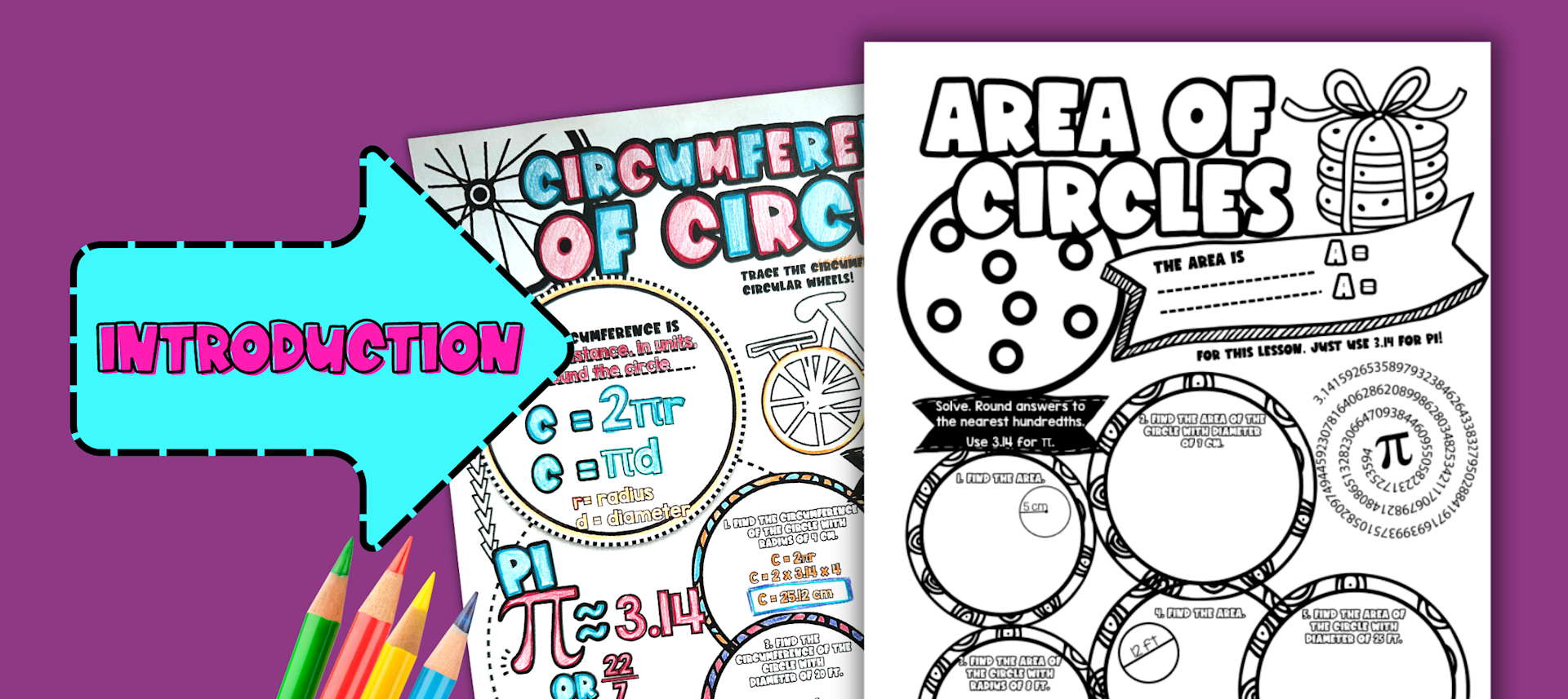 Area and Circumference of Circles Lesson Plan | Congruent Math
