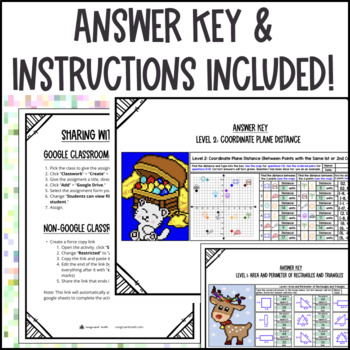 6th Grade Pixel Art Math BUNDLE [Winter, Spring, Year-Round!] | Pixel ...