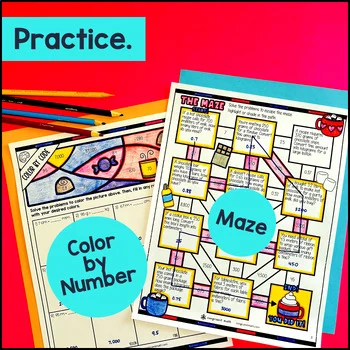 metric measuring coloring pages