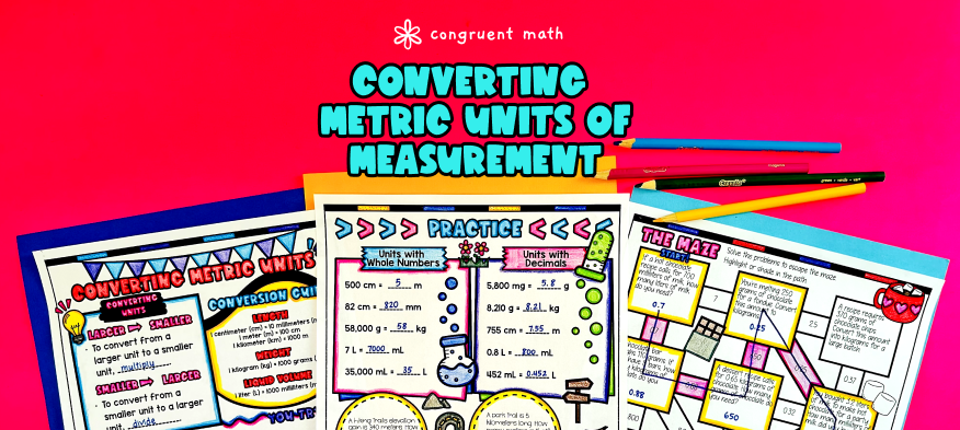 Converting Metric Units of Measurement Lesson Plan | Congruent Math
