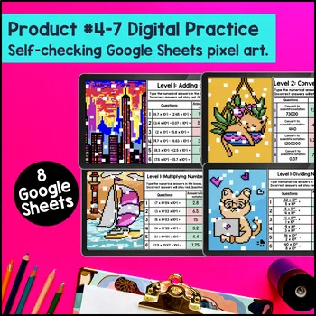 Operations with Scientific Notations Digital & Print | Guided Notes ...